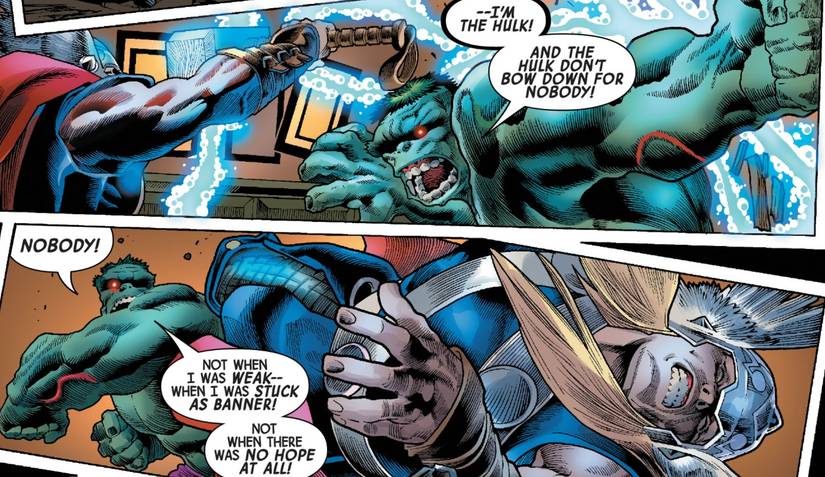 Hulk vs. Thor Rematch Settles Who's the Strongest Avenger
