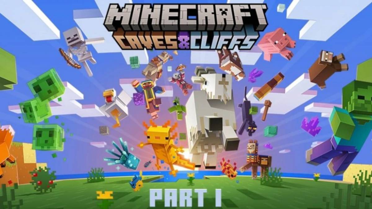 Minecraft Caves & Cliffs Update Part 1 Release Date Announced