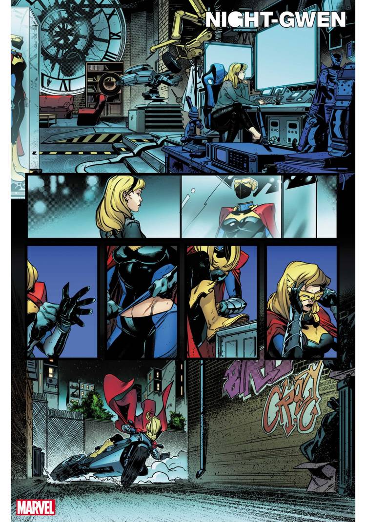 Gwen Stacy Becomes Marvel's Batman's Batgirl (Yes, Really)