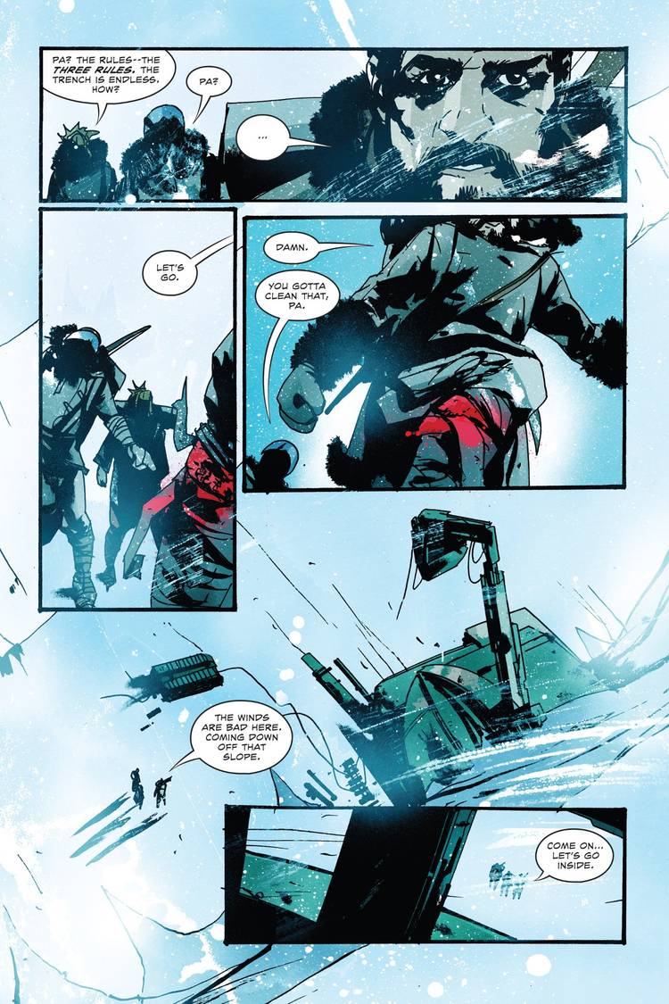 Snow Angels: Season One of The Year's Best Sci-Fi Comic Ends in New Preview