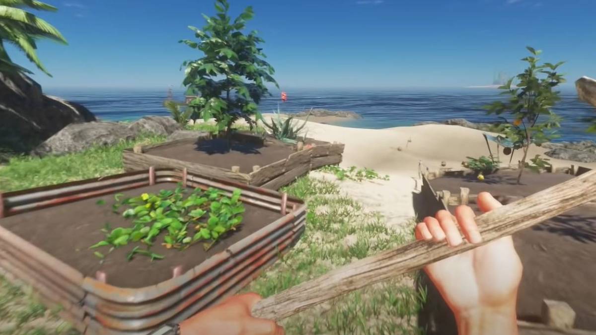 How to Make A Farm in Stranded Deep and Grow Plants
