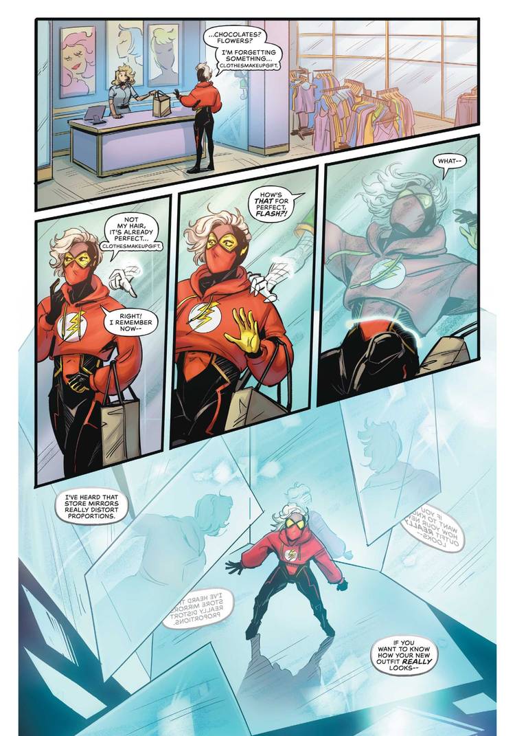 DC's Non-Binary Flash Story Continues In New Preview