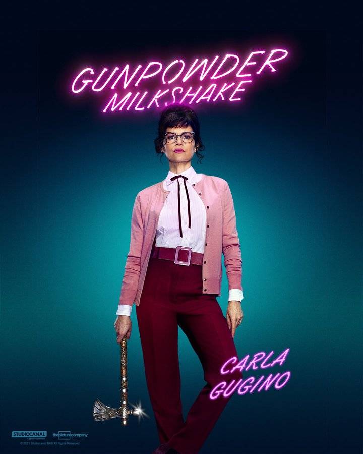 Gunpowder Milkshake Movie Reveals Stylized Character Posters