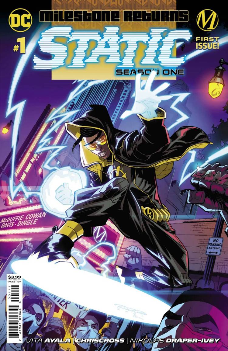 Static Fights Racist Villain Hotstreak in Milestone Reboot Debut