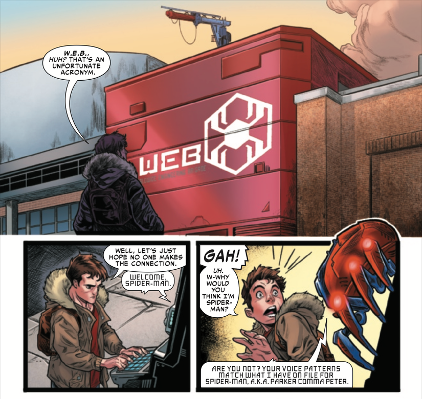 Spider-Man Is Terrible At Keeping His Identity a Secret At Disneyland