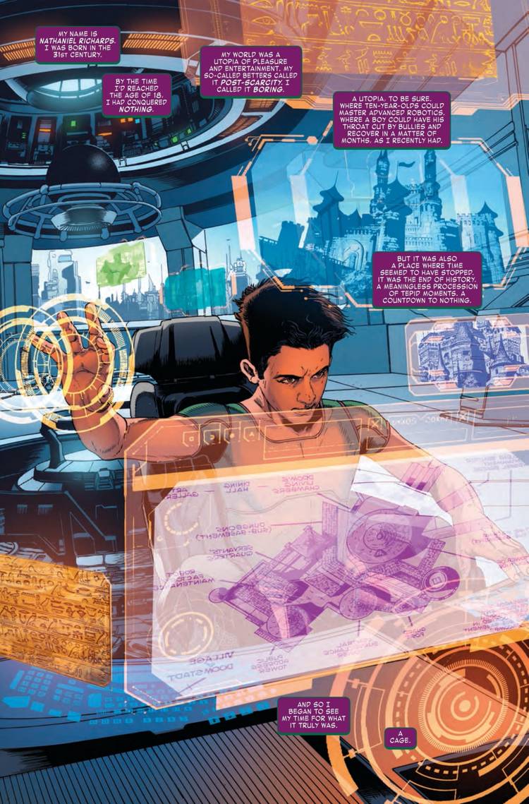 Kang The Conqueror Meets His Younger Self in Marvel Preview