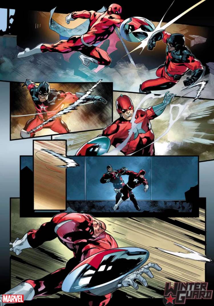 Black Widow's Red Guardian Fights His Replacement In New Preview