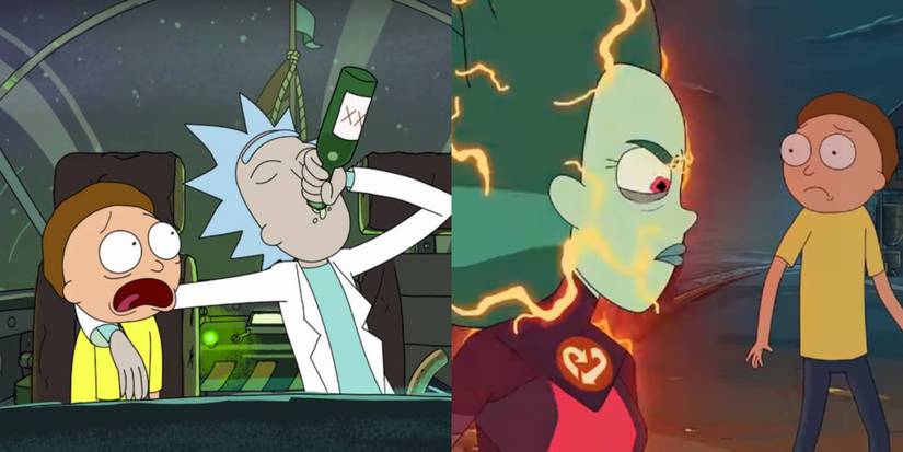 Rick & Morty's Flask Mystery Explained - What Rick Is Actually Drinking