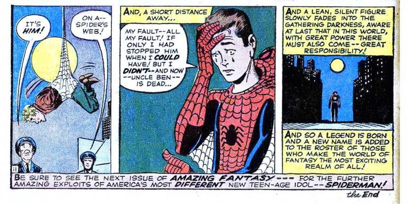 Let's Face It: Spider-Man's Most Famous Quote Is Seriously Toxic And ...
