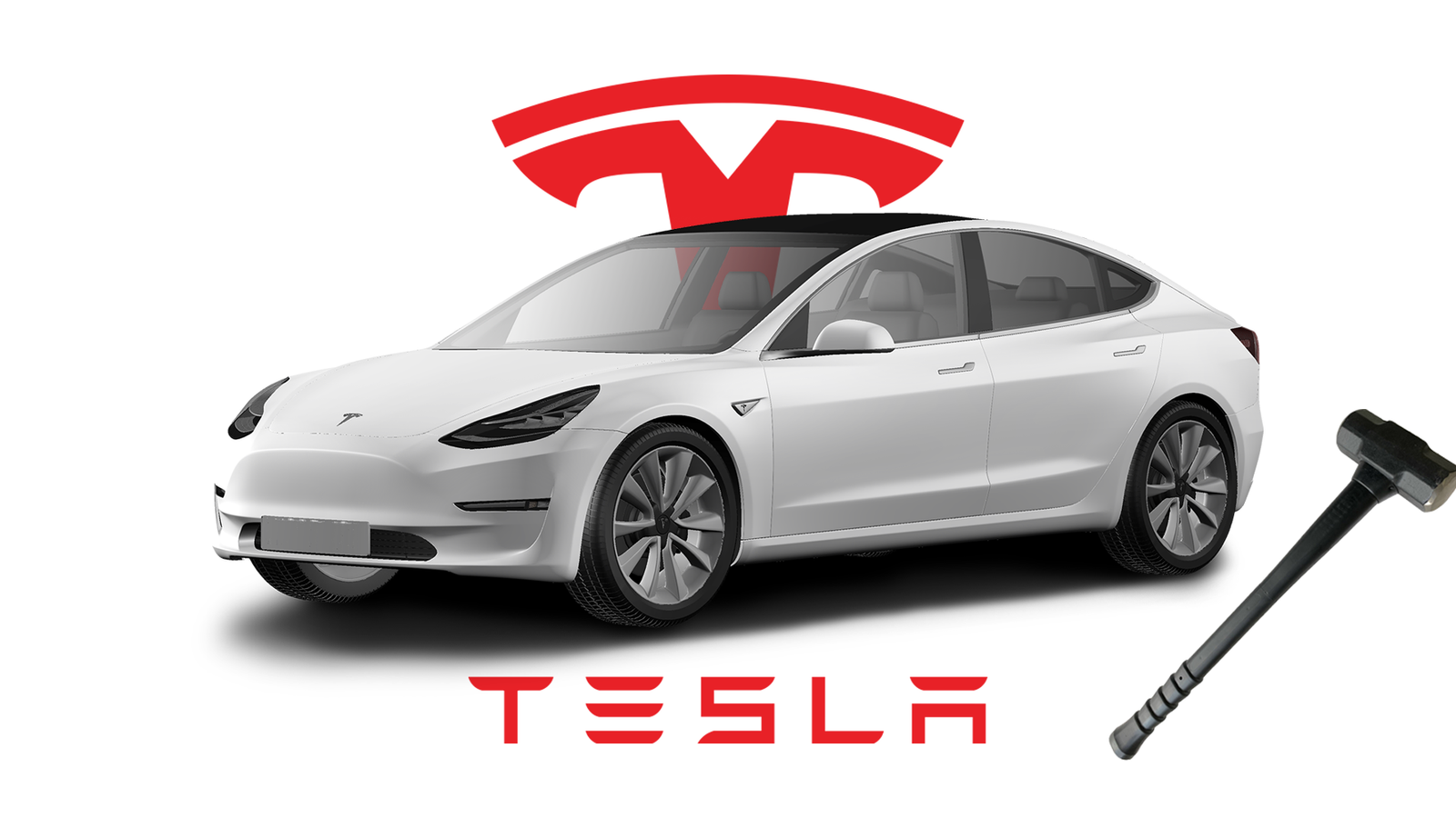 A Tesla's Screen Was Destroyed While Driving - Here's What Happened