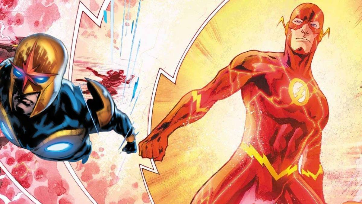 Nova Reminds Fans He's Fast Enough to Compete with DC's Flash