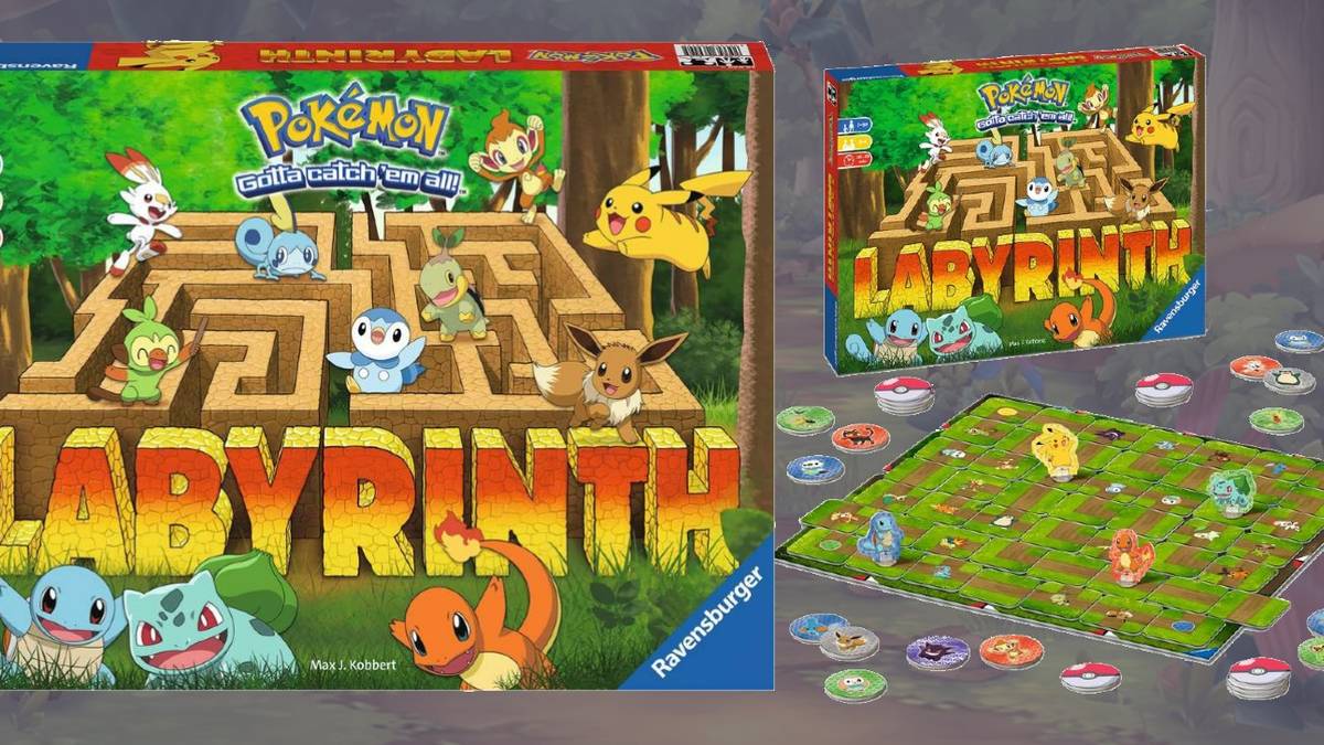 Pokémon Version Of Classic Labyrinth Board Game Coming This Year