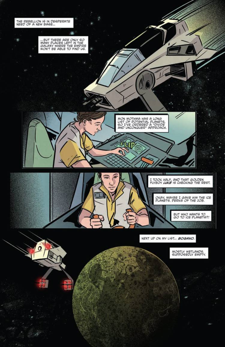 Luke and Leia Visit 'Star Wars Jedi: Fallen Order' Planet in New Comic