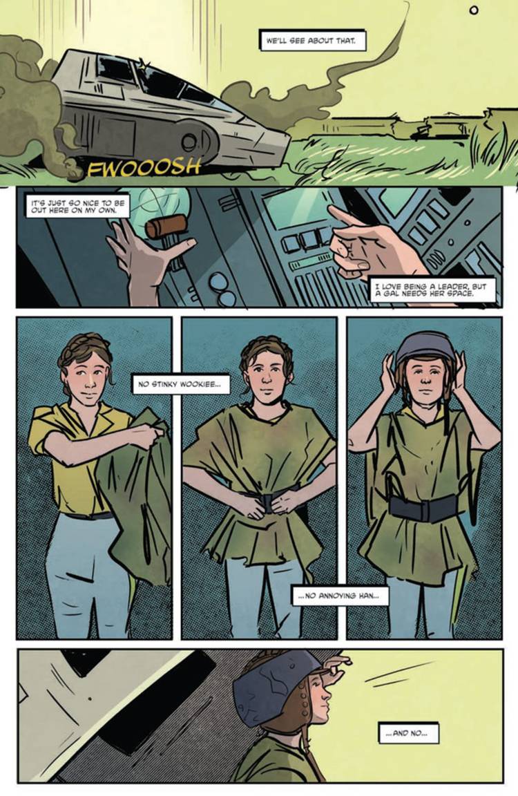 Luke and Leia Visit 'Star Wars Jedi: Fallen Order' Planet in New Comic