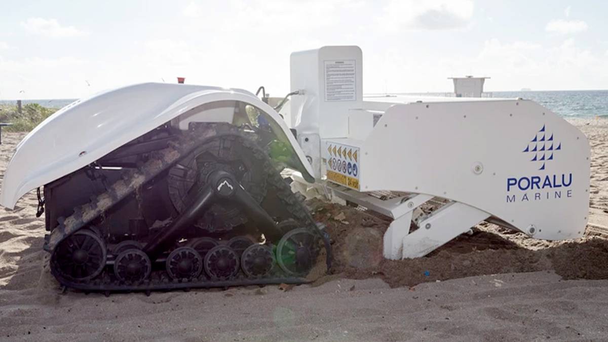 Meet BeBot The Beach Cleaning Robot Fighting Coastal Pollution