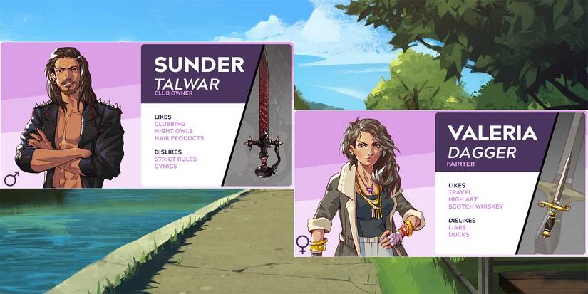 All Of Boyfriend Dungeon's Dateable Weapons