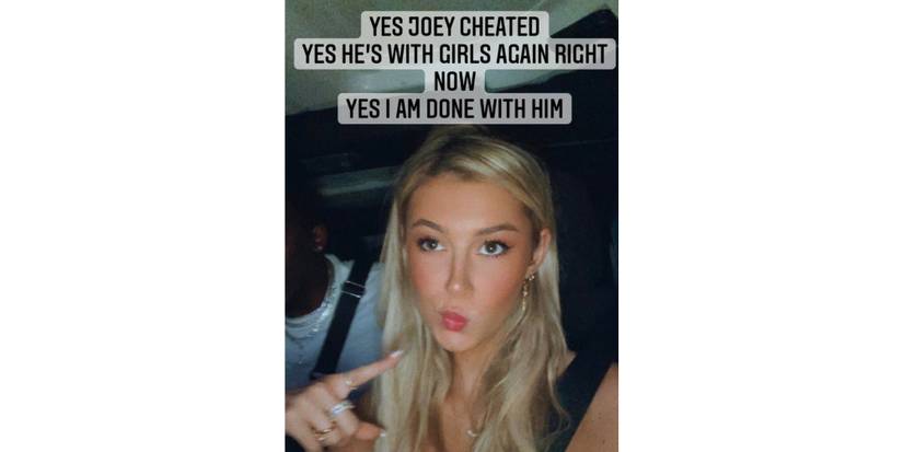 Too Hot To Handle: Carly Lawrence Reveals Joey Joy Cheated On Her