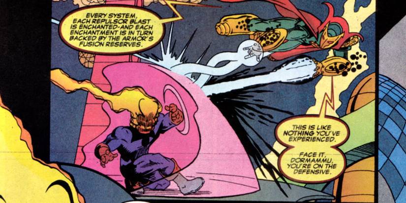 Iron Man's Magical Armor Powered Marvel's Coolest Sorcerer Supreme