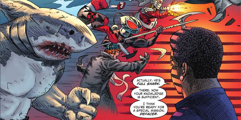 King Shark: DC Comics Reveals If He's Part Human or Full Shark