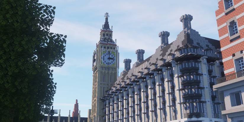 Minecraft Maps London Minecraft's Free Theme Park Map Celebrates Its