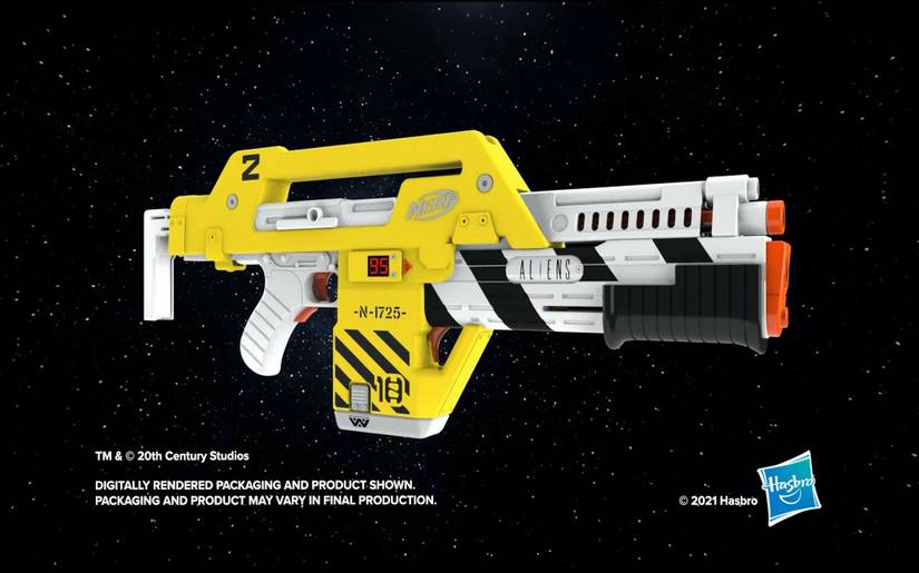 Aliens Movie Pulse Blaster Nerf Gun First Look Images Revealed