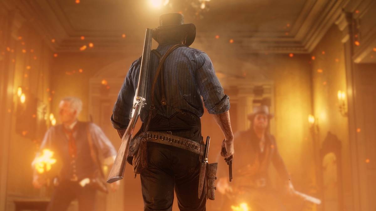 Red Dead Redemption 2 Timelapse Has Arthur Walk The Map With A Stew Bowl