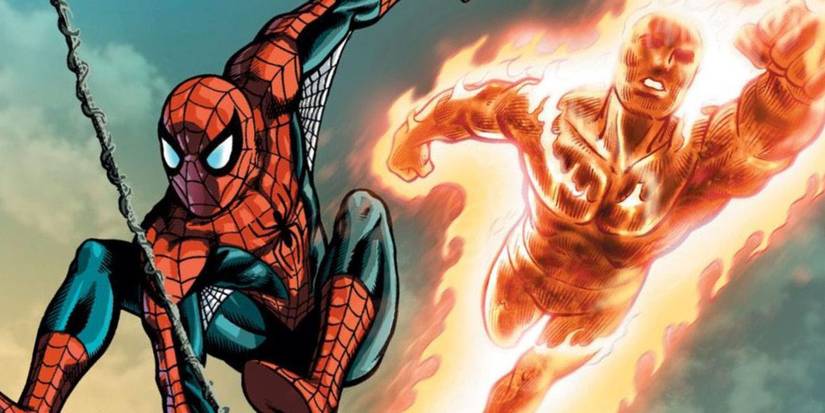 Human Torch & Spider-Man Cosplay Gives Fans A Tease of Their Inevitable ...
