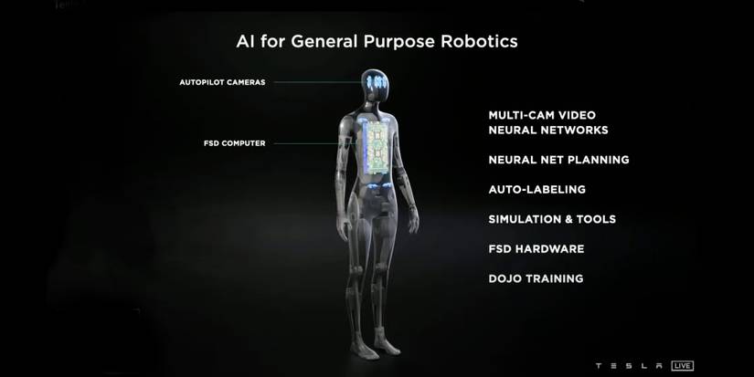 Tesla's FIrst Humanoid Robot: The Tesla Bot's Specifications