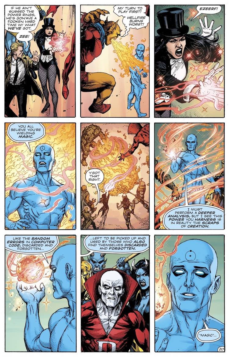 None of the Magic Users In DC Comics Actually Use Magic