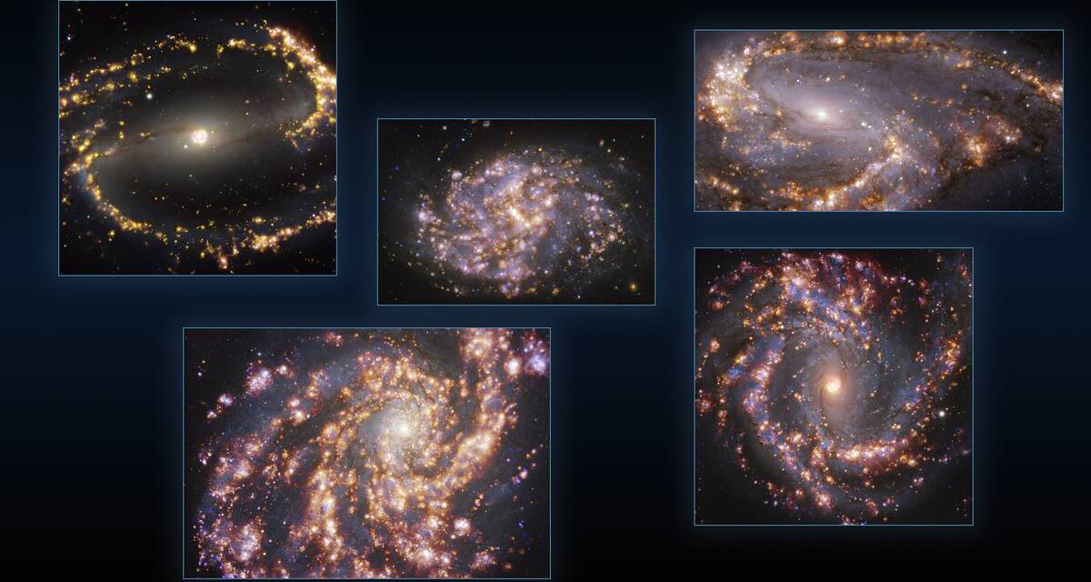 Feast Your Eyes On These Gorgeous 'Fireworks' Galaxies
