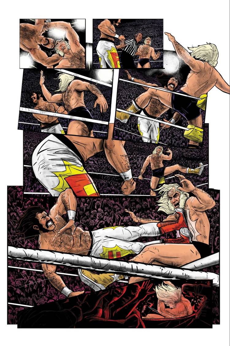 'Crimson Cage' is The Comic Wrestling Fans Have Been Waiting For ...