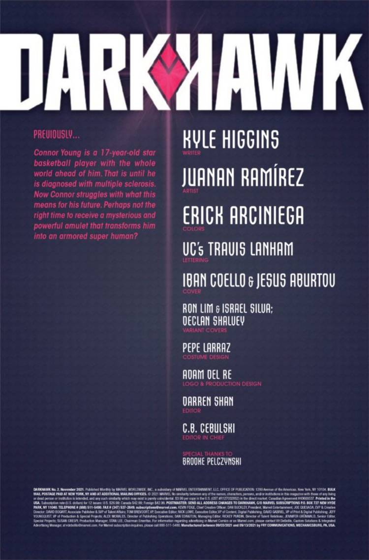 Darkhawk: Marvel's Next Armored Hero Launched in New Preview