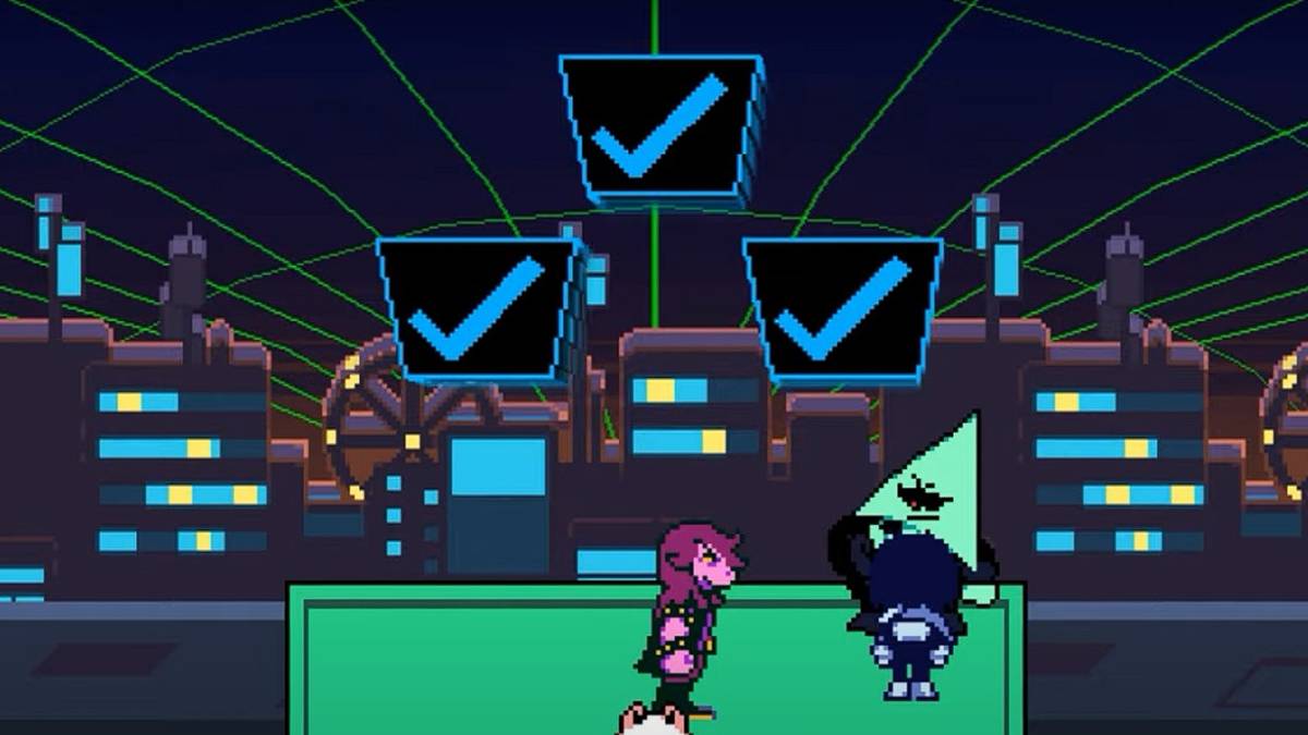 Deltarune: Where to Find All of Hacker's Blue Checkmarks