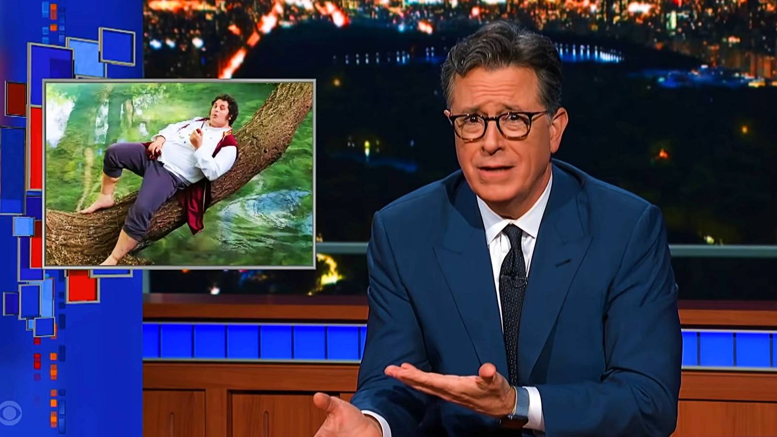 LOTR Super Fan Stephen Colbert Responds To Man Who Built His Own Shire