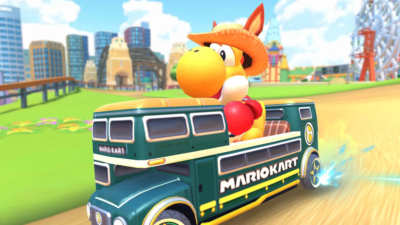 Yoshi Becomes A Kangaroo In New Mario Kart Tour Sydney Event