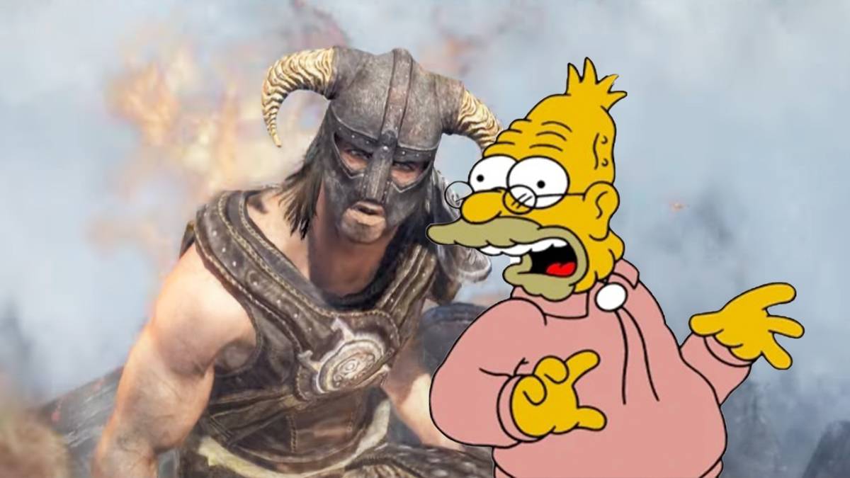 Grandpa Simpson Meme Shows Skyrim's Faction Problem