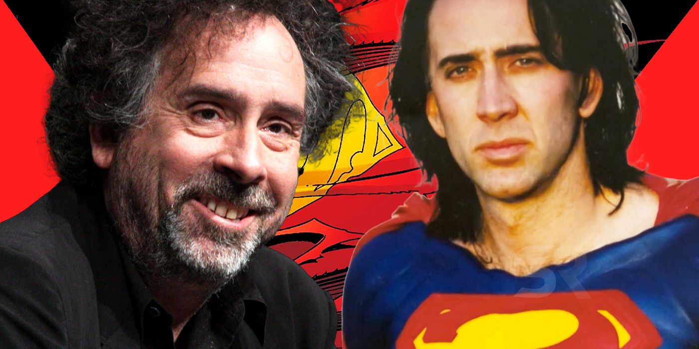 Nicolas Cage Superman Tim Burton Superman Lives By Tim Burton With