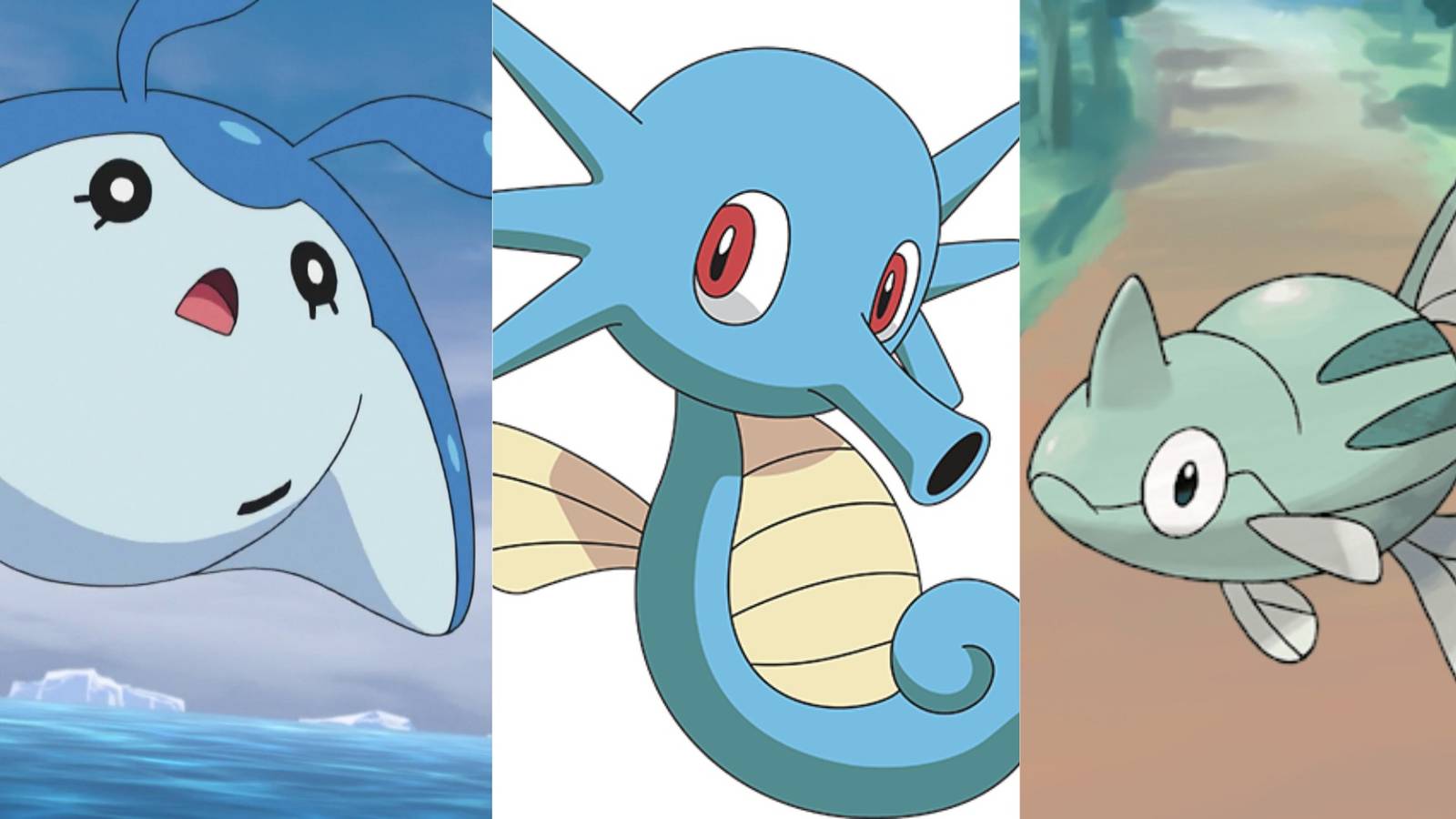 The 10 Cutest Fish Pokémon, Ranked