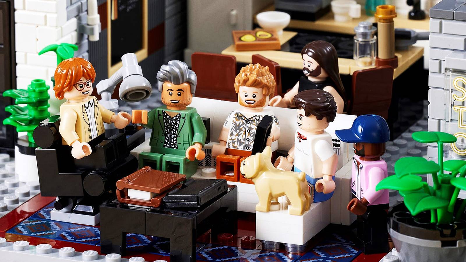 Queer Eye’s Fab 5 Get LEGO Set Featuring The Loft & Bruley The Dog