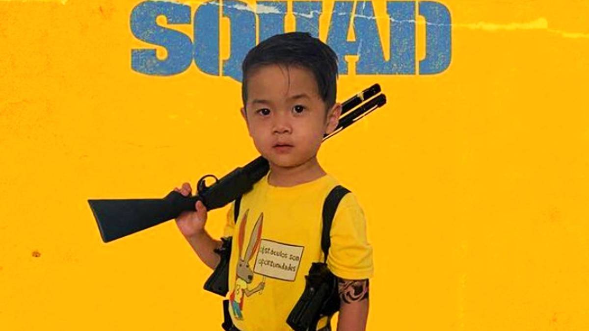 Rick Flag & King Shark Are Adorable in Kid-Friendly Suicide Squad Cosplay
