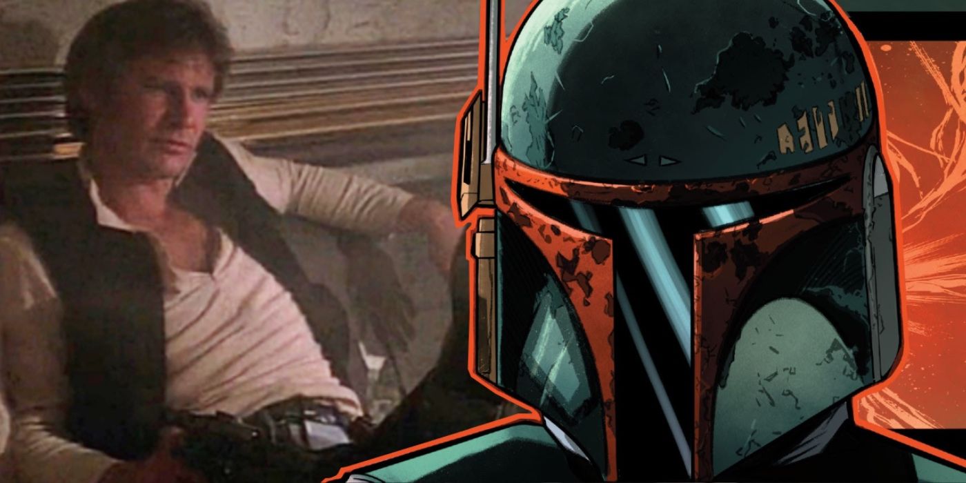 Boba Fett Explains Why Han Solo Had To Shoot First | Screen Rant Boba Fett Explains Why Han Solo Had To Shoot First | Screen Rant