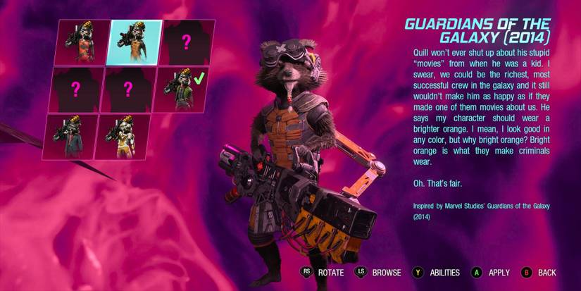 How to Unlock Every Outfit in Marvel's Guardians of the Galaxy