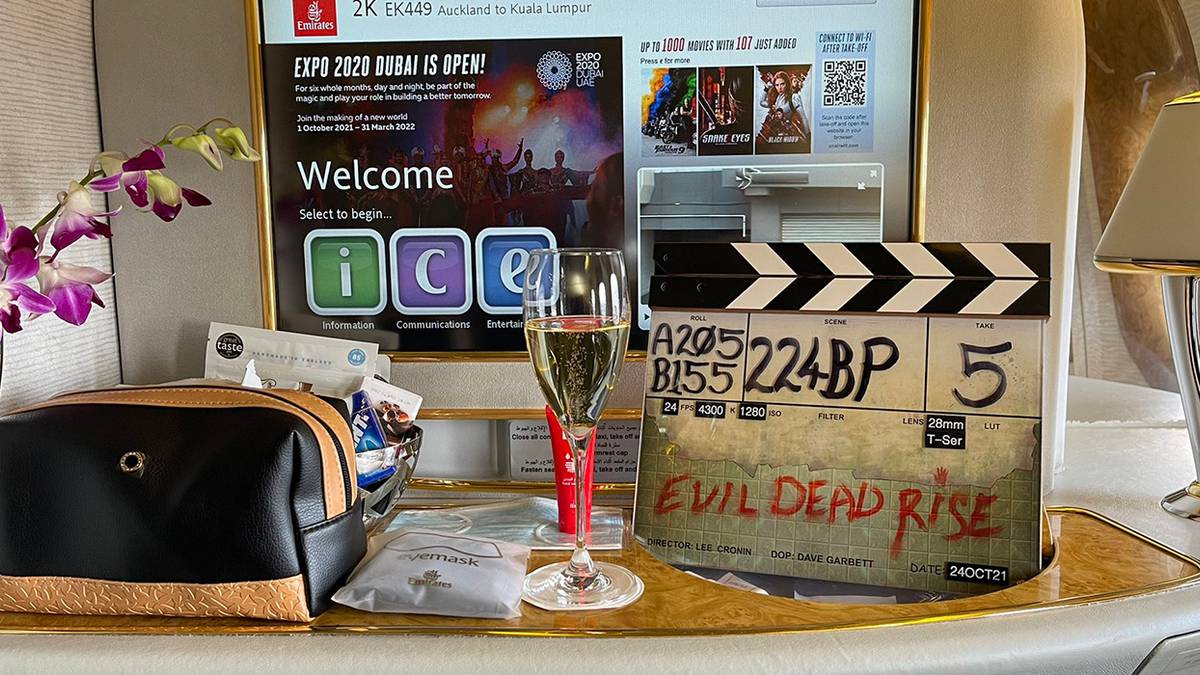 Evil Dead Rise BTS Images Confirm Filming Wrap