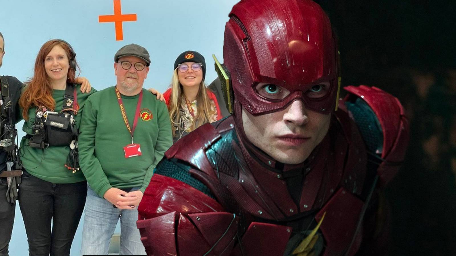 The Flash Movie Crew Celebrates Production Wrap With New Set Photo