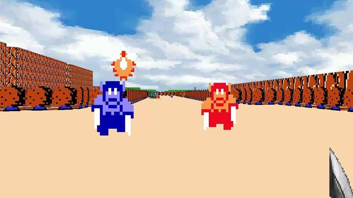 Classic Legend of Zelda Is Completely First-Person In DOOM Mod