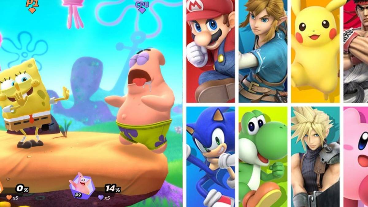 Nickelodeon All-Star Brawl Adds Dash Dancing Feature From Smash Bros.