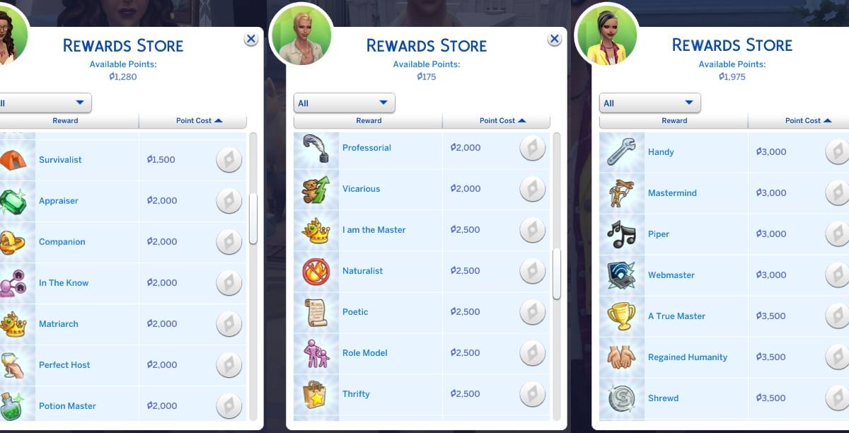 Sims 4: The Best Rewards to Buy (& How They Work)