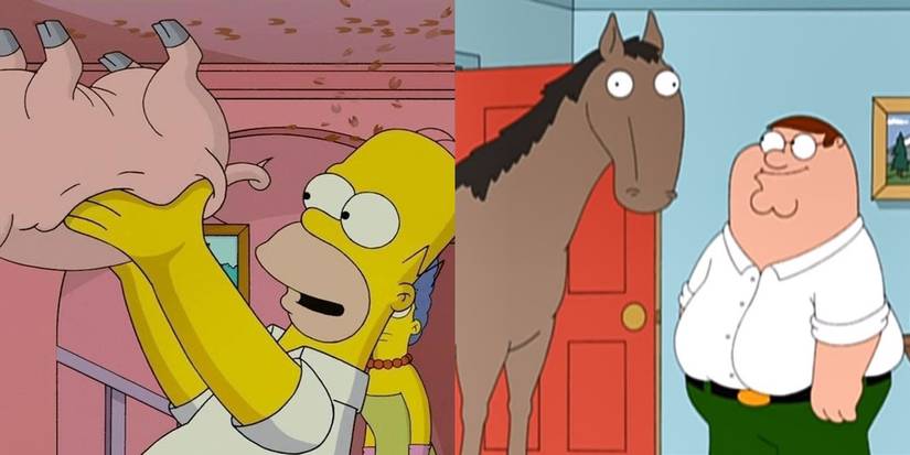 10 Similarities Between Family Guy's Peter Griffin & Homer Simpson