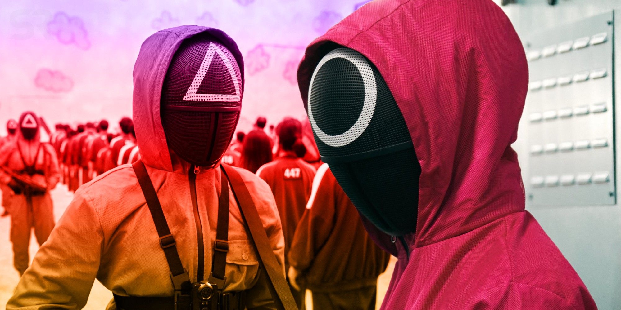 What Squid Game's Different Masks & Shapes Mean