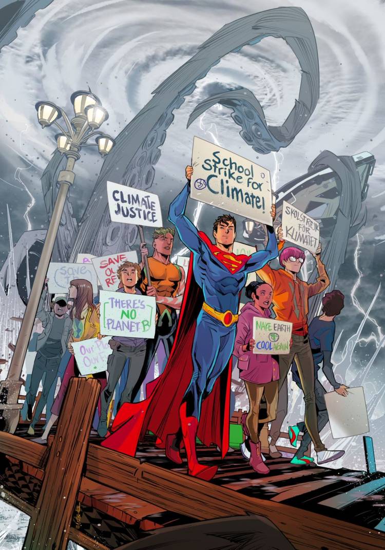 Superman's Next Big Fight Is Against Climate Change